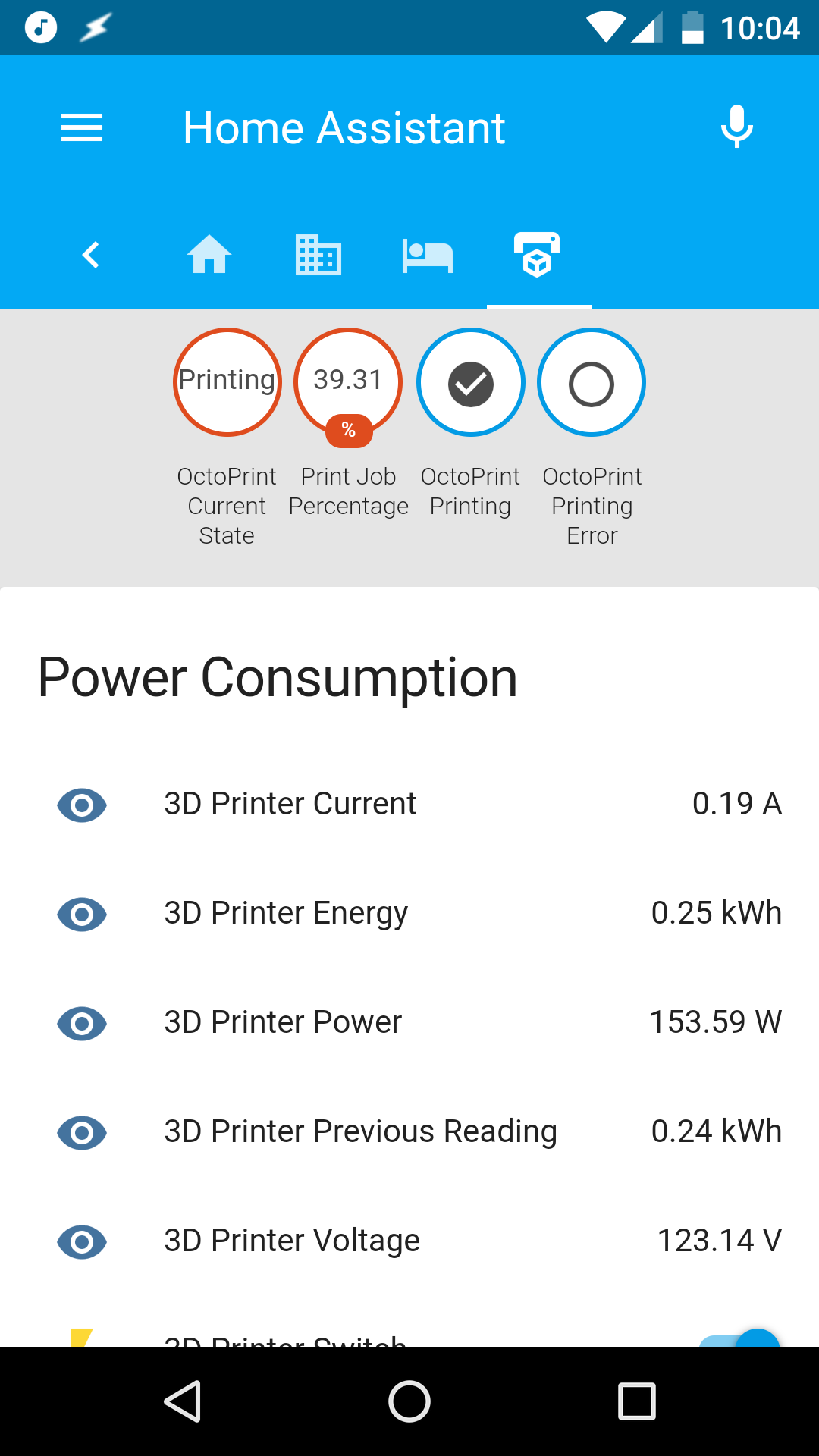 Home Assistant and 3D Printing – Cattux's Blog