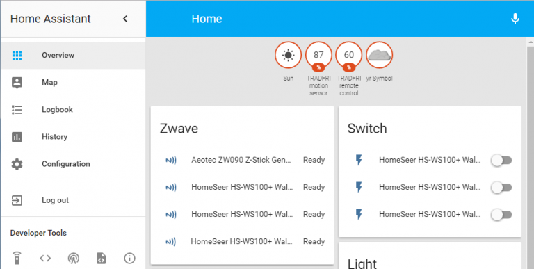 Home Assistant – Z-Wave Setup – Cattux's Blog